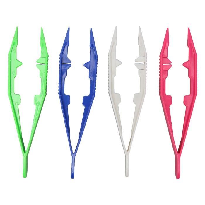 Pincettes à perles - VVIKIZY - 20 pièces - Antidérapantes - En ...