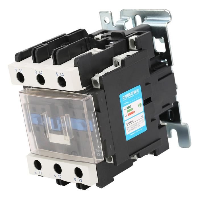 Vvikizy Contacteur AC CJX2-9511 AC Contacteur Électrique Industriel à Haute Sensibilité 220V 95A ...