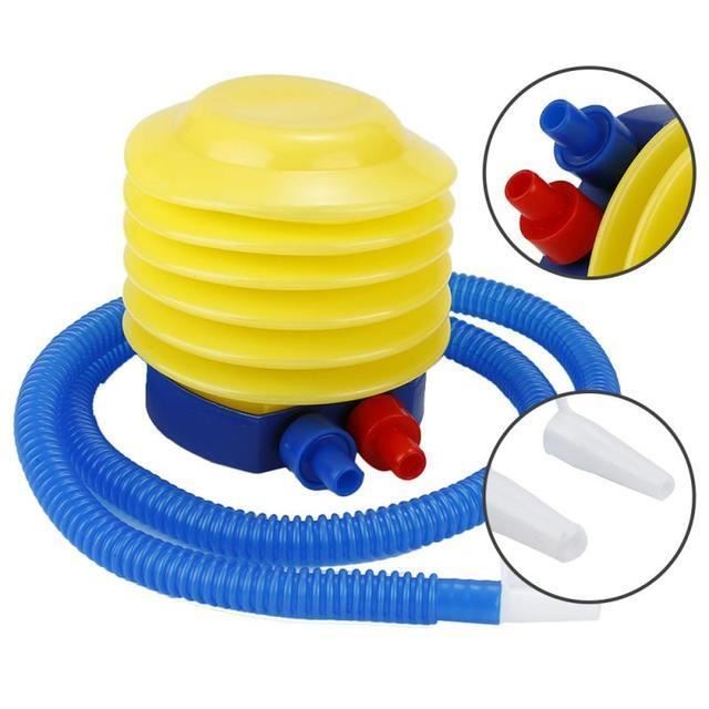Pompe à ballon,WHITE--Pompe à Air gonflable pour ballon et ballon de ...