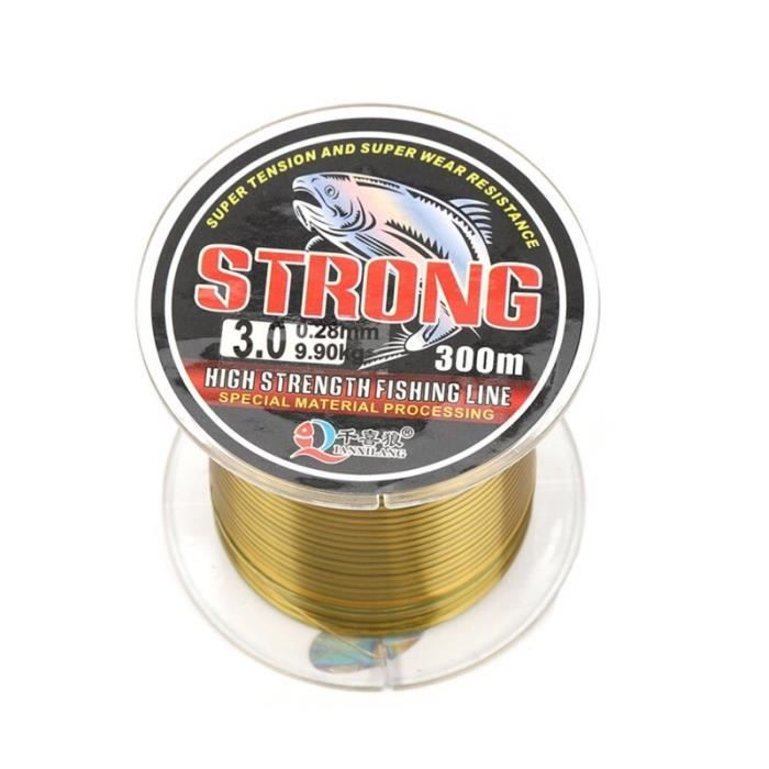 FIL DE PECHE,300M-0,4--Ligne de pêche en Nylon 100, 200, 300, 500, 2020 ...