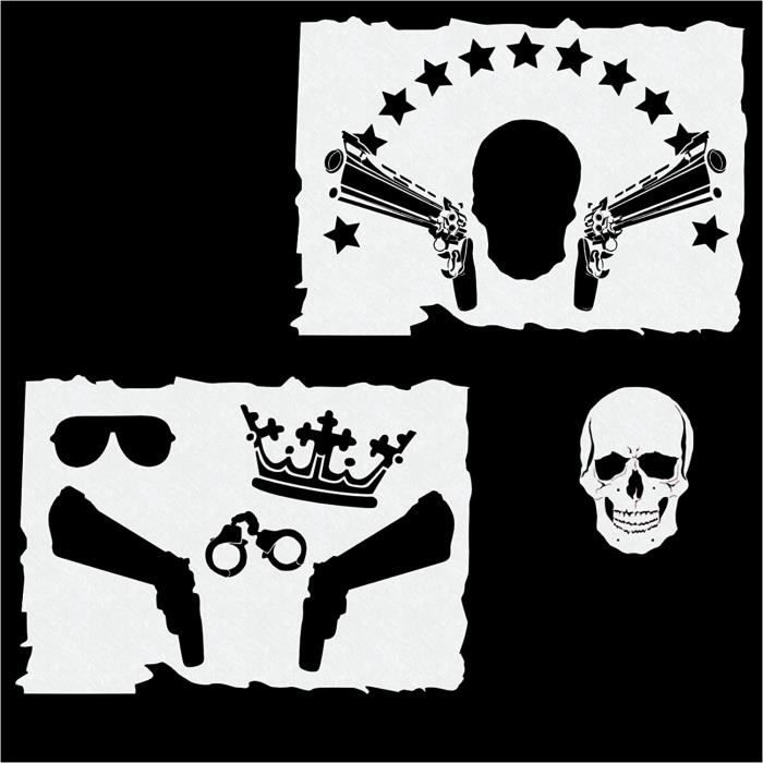 Pochoir De Gangster