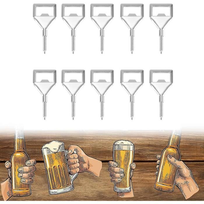 Lot De 10 Ouvre-Bouteilles Flans Ouvre-Bière À Métallique, Kits D ...