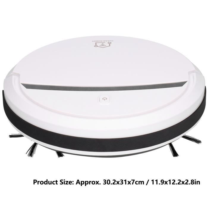 TMISHION Mini balayeuse Balayeuse Intelligente 3 en 1 Petit Aspirateur ...