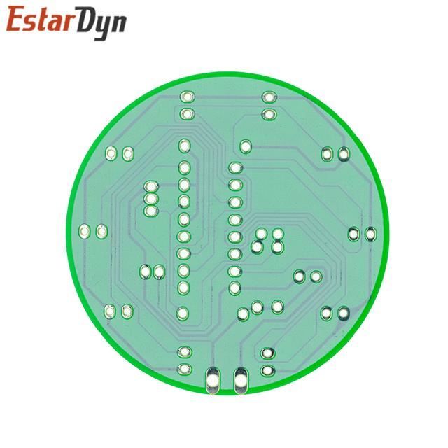 Circuits intégrés,Light Kit--Kit'éclairage LED rotatif à commande ...