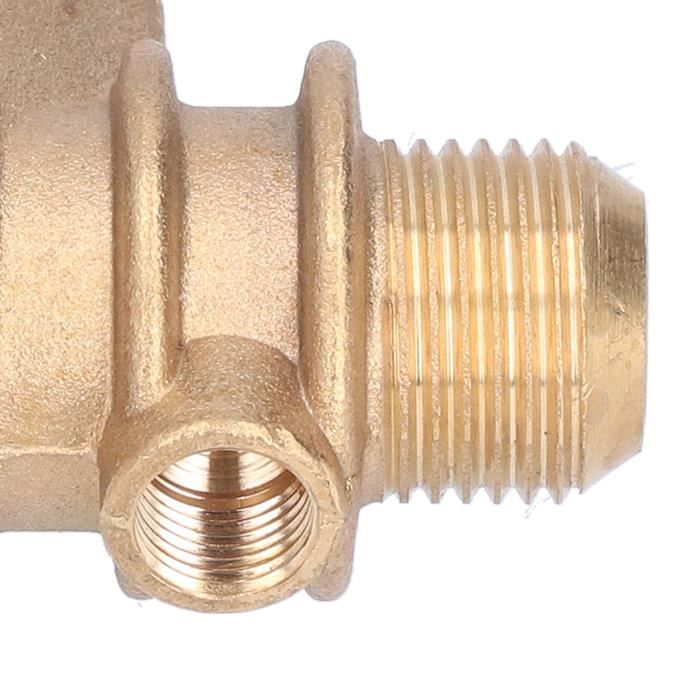 SALUTUYA 3 Port Vanne de Soupape de Retenue, laiton - Cdiscount Auto