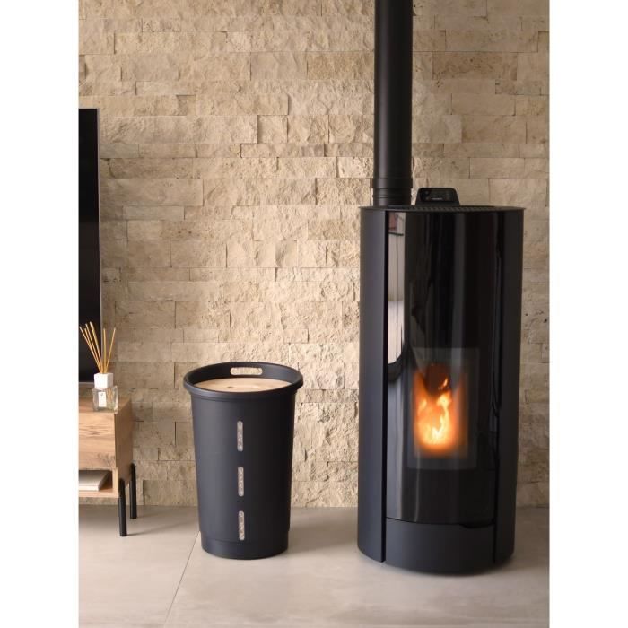 Jura Montania Nero Baule Per Pellet Jura Montania EDA Da 38 Litri - Per ...