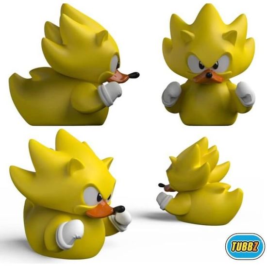 Rubber Duck Sonic The Hedgehog Super Sonic - Cdiscount Puériculture ...