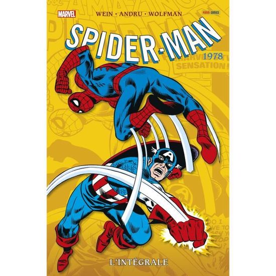 BD - Spider-Man - L'intégrale 1978 (T17) - Marv Wolfman - Nouveaux ...