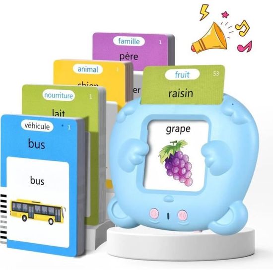 Cartes Parlantes Éducatives Flash Cards Bilingues - Jeu Éducatif pour ...