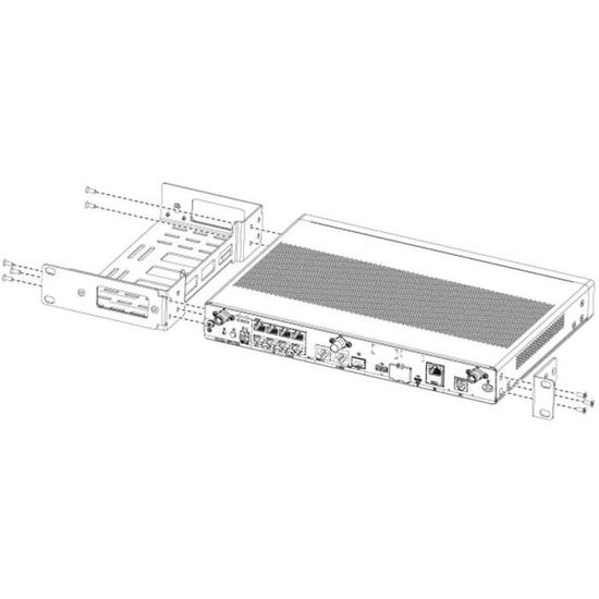 Kit de montage pour rack 19 pouces - CISCO - ISR 4220 - Couleur blanche ...