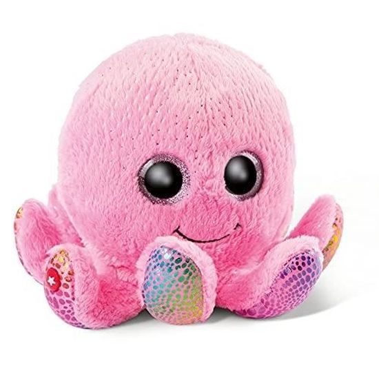 Peluche - NICI - Glubschis - Poulpe Poli - 14 cm - Rose - Édition d'été ...