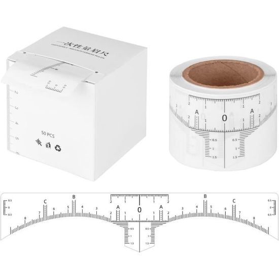 Eyebrow Stencil Disposable Eyebrow Shaper Kit Transparent Mapping ...