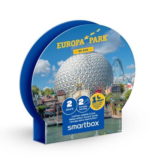 SMARTBOX - Séjour à Europa-Park - Coffret Cadeau | 2 entrées adultes et ...