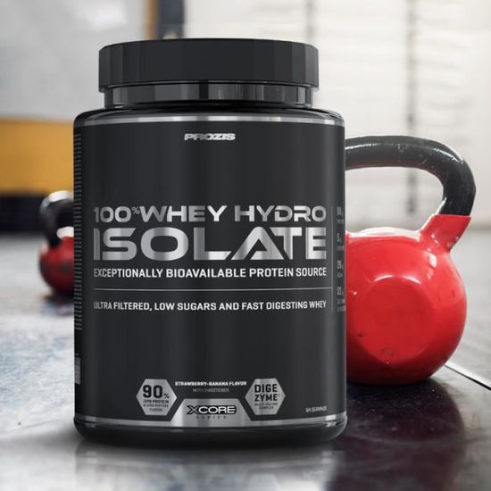 100% Whey Hydro Isolate SS 2000 g - Fraise-Banane - Cdiscount Sport
