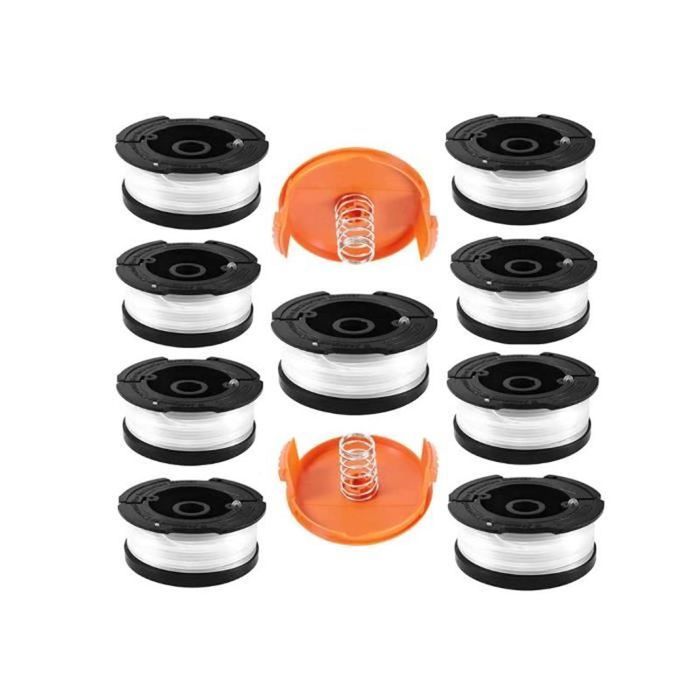 Bobine Fil Coupe Bordure Pour Black Et Decker Coupe-bordures Bobines A6481 A6485 Compatible Avec ...