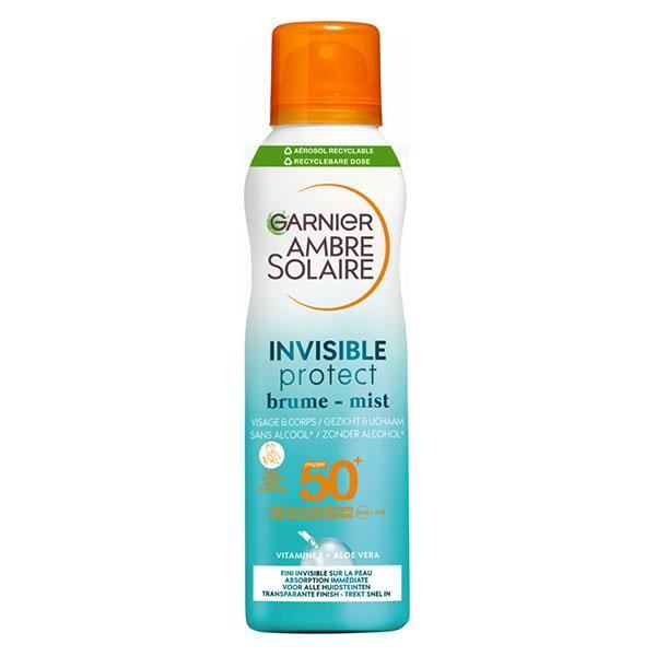 Garnier Ambre Solaire Invisible Protect Brume SPF50+ 200ml - Cdiscount ...