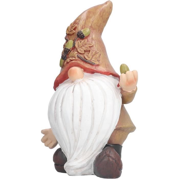 Décor Nain Extérieur - Statue De Nain De Jardin En Résine | Chapeau De ...