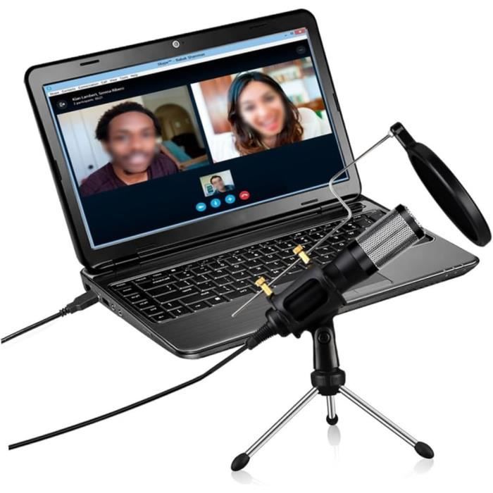 Kit Micro Usb Trépied De Micro Microphone D'Enregistrement Prise Micro ...