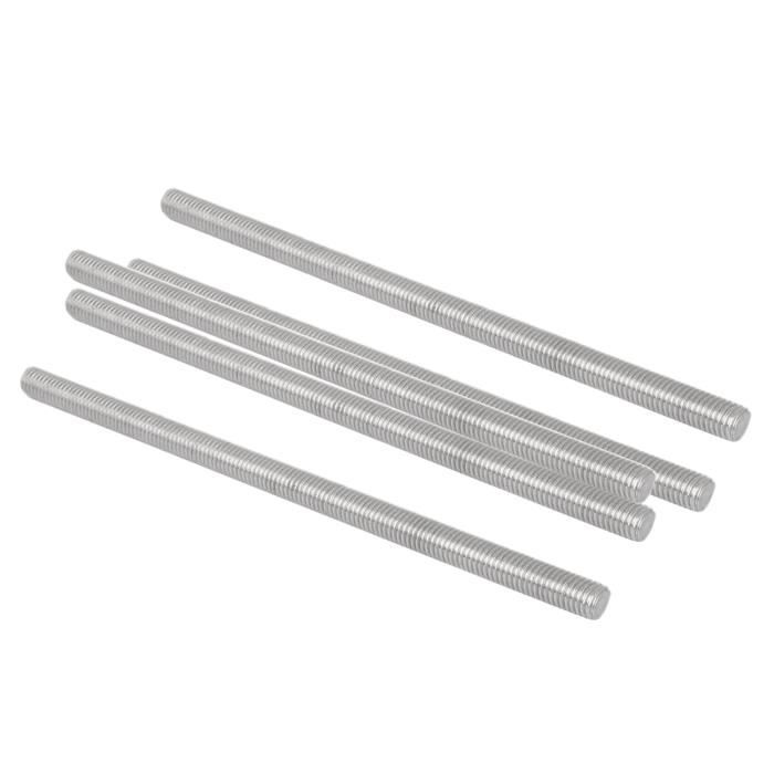 M10 X 200Mm 1,5Mm Pas Entièrement Tiges Filetées X 5 Pièce 304 Inox ...