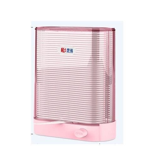 FIL DENTAIRE,Pink--Fil dentaire automatique en polyéthylène, avec boîte ...