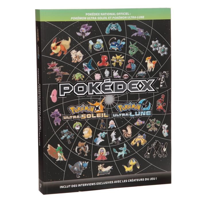 Guide officiel Pokemon Pokedex ultra-soleil et ultra-lune - Nintedo 3DS ...