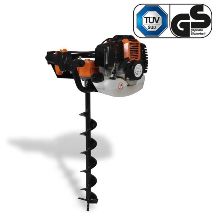 WXS - Jeu de perceuse de sol à tarière Acier - DX0532 - Cdiscount Bricolage
