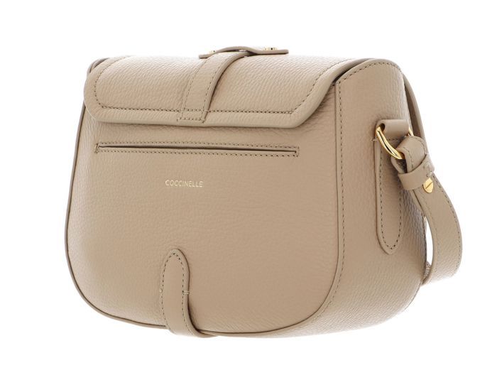 COCCINELLE Sac à main beige en cuir pour femme - Coccinelle Magalu ...