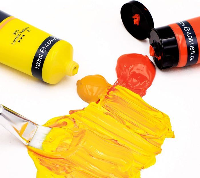 Peinture Acrylique 120ml Ultramarine Bleu, Acrylic Paint, Peinture pour ...