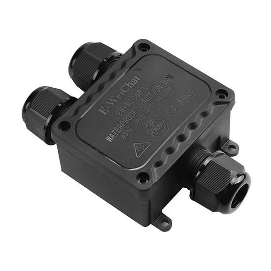 Boîtes de Jonction Étanche IP68 Boîte de Dérivation Ø 4-14mm Boîtier de ...