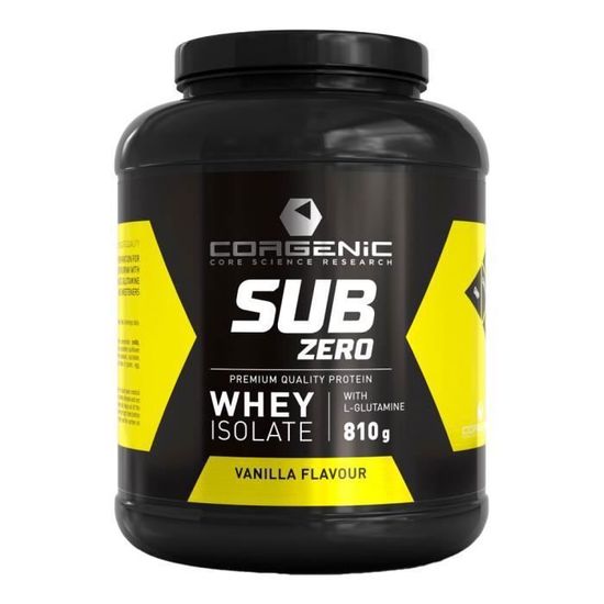 Whey isolate Corgenic - Sub Zero - Cookies & Cream 810g - Cdiscount Sport