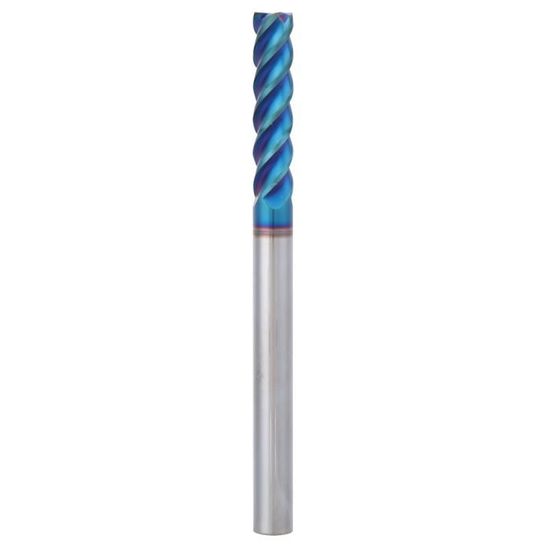 Machines-outils HRC65° Fraise à revêtement NanO 4 cannelures Fraise en ...