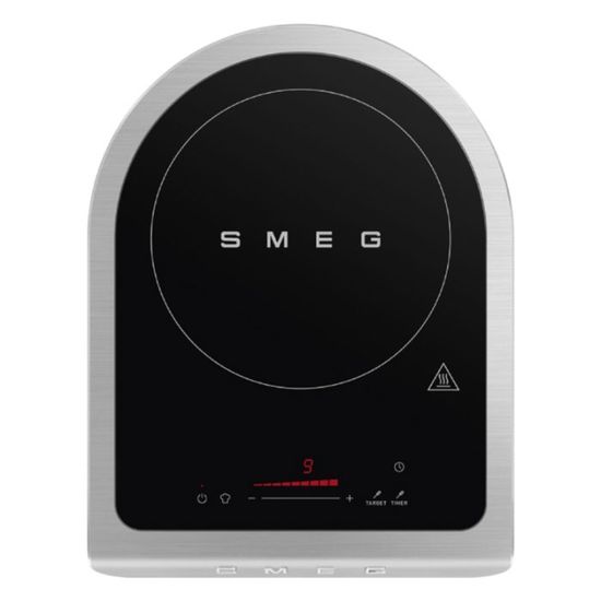 SMEG Table de cuisson à induction portable Noir - Cdiscount Electroménager
