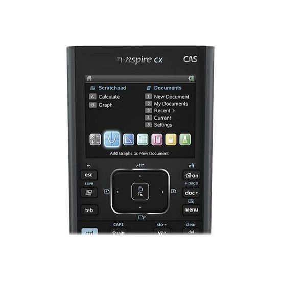 Texas Instruments TI-Nspire CX CAS Handheld Calculatrice graphique USB ...