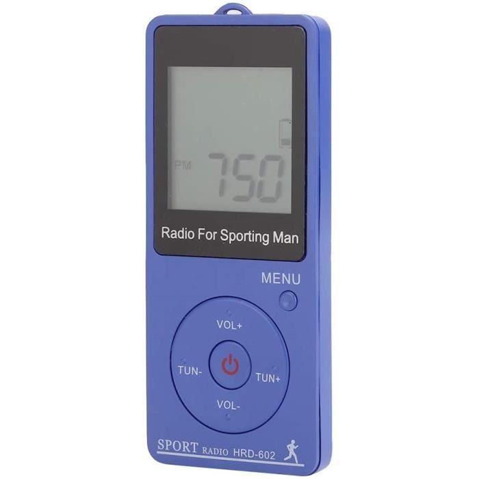 Mini Radio de Sport Portable Compacte, Radio Numérique avec écran LCD ...