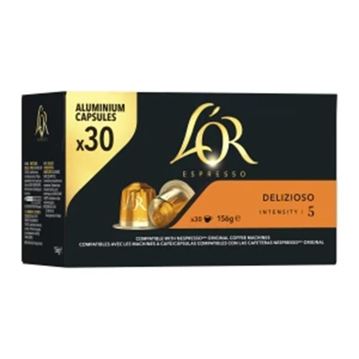 L'OR DELIZIOSO CAPSULES x30 x5 (150 capsules au total) - Cdiscount Au ...