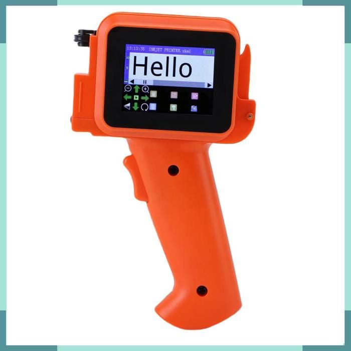 Imprimante à jet d'encre à main avec écran tactile HD LED 2,4 pouces Smart 4 CPU 42 ml Cartouche ...