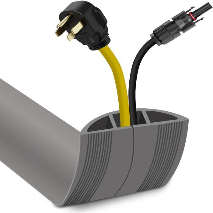 Passe Cable Sol Cache Cable Sol Auto-Adhésif 1M Cache Cable Sol Facile ...