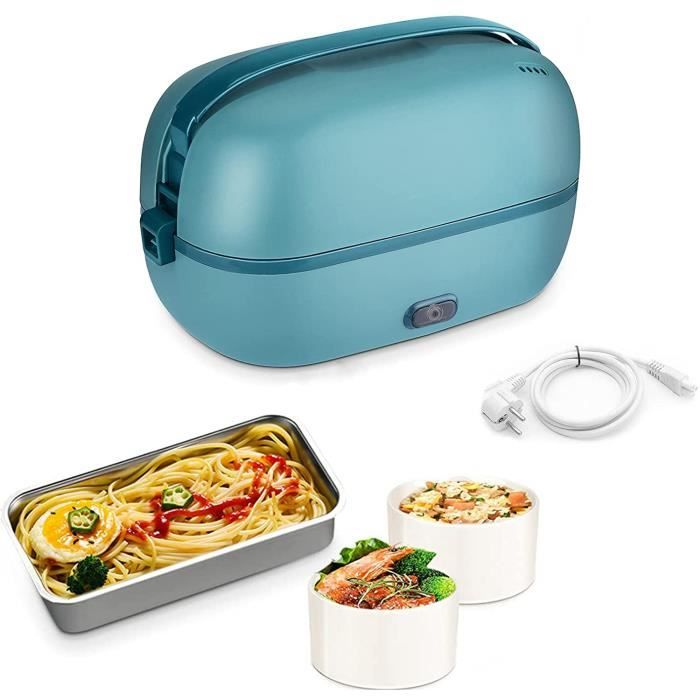 Lunch Box Chauffante Électrique - AMOUNE - 1.2L - Acier Inoxydable ...
