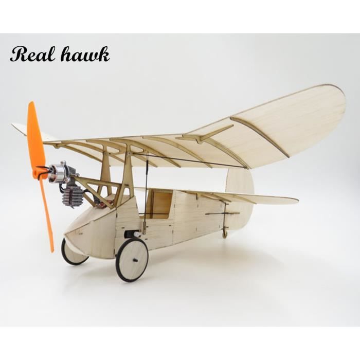 Kit moteur - Kit de construction d'avion en bois de balsa découpé au ...
