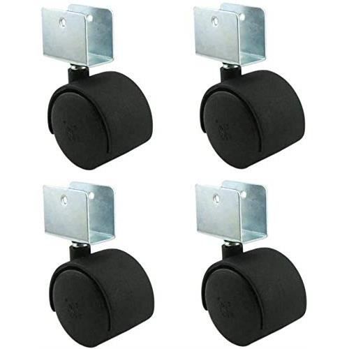 Roulette Tournante Roulettes Pvc Roulettes, 4 Pièces Chaise De Bureau ...