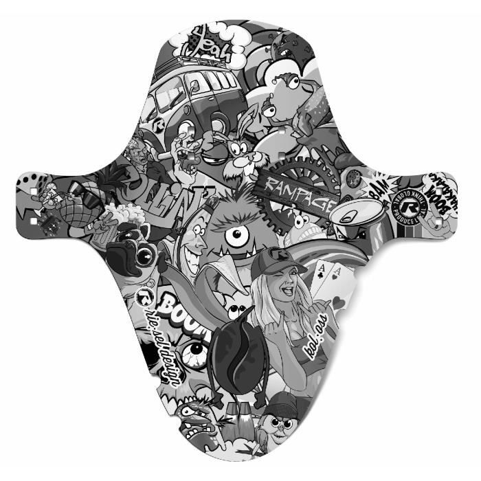 Garde-boues avant Riesel Design Kol:Oss stickerbomb eyecatcher - ultra ...
