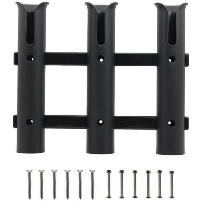Support de canne à pêche, 3 porte-canne à tubes porte canne bateau ...