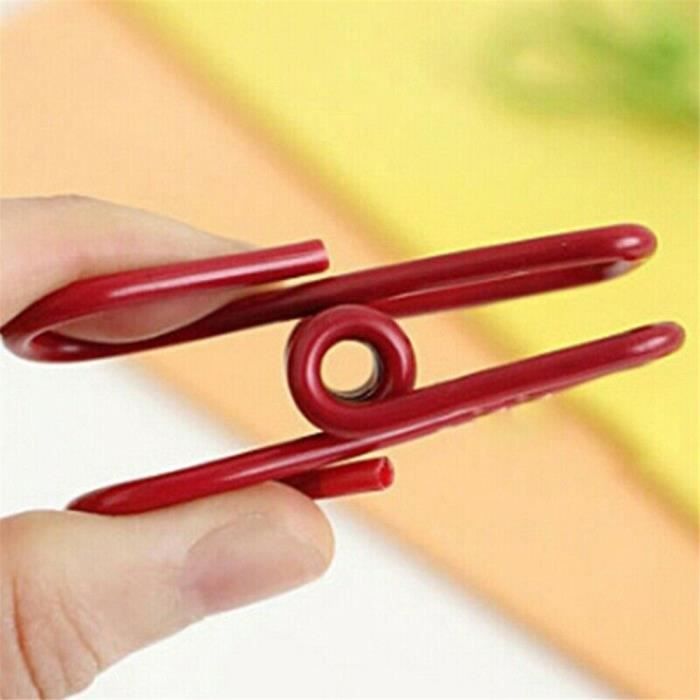 Pince à linge,Pinces à linge en acier inoxydable, Clips colorés, multi ...