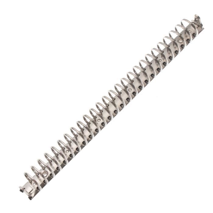 B5-26 Anneaux - Clips de reliure à feuilles mobiles en métal, reliure à ...