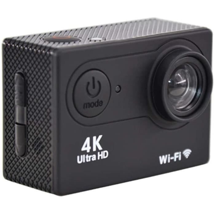 Caméra d'action XZYP 4K WiFi Ultra HD étanche avec objectif grand angle ...