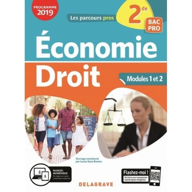 Economie droit 2de Bac pro. Pochette élève, Edition 2019 - Cdiscount Librairie