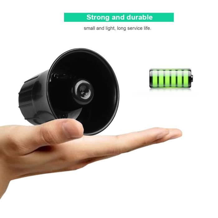 Cikonielf Sirène d'alarme de klaxon Alarme de klaxon, système d'alarme ...