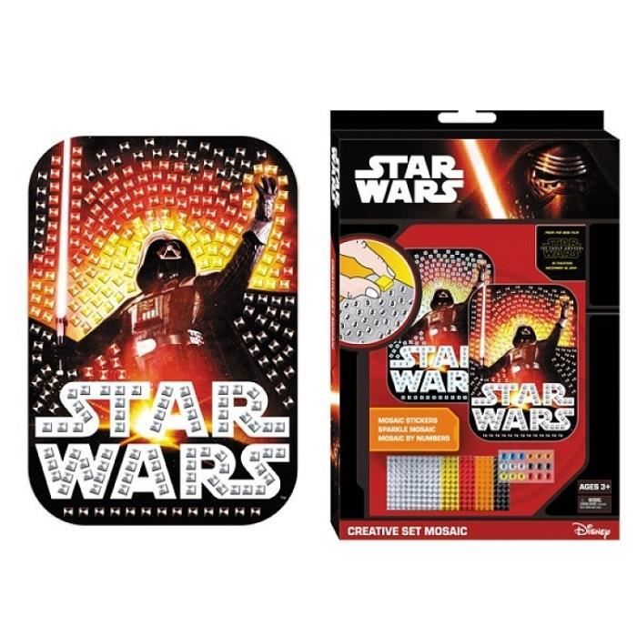 Star Wars set créatif avec les autocollants stickers mosaïque idée ...