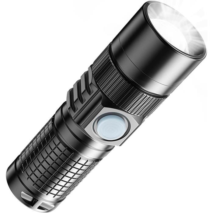 Mini Lampe De Poche Rechargeable - Mini Flash Rechargeable Par Usb ...