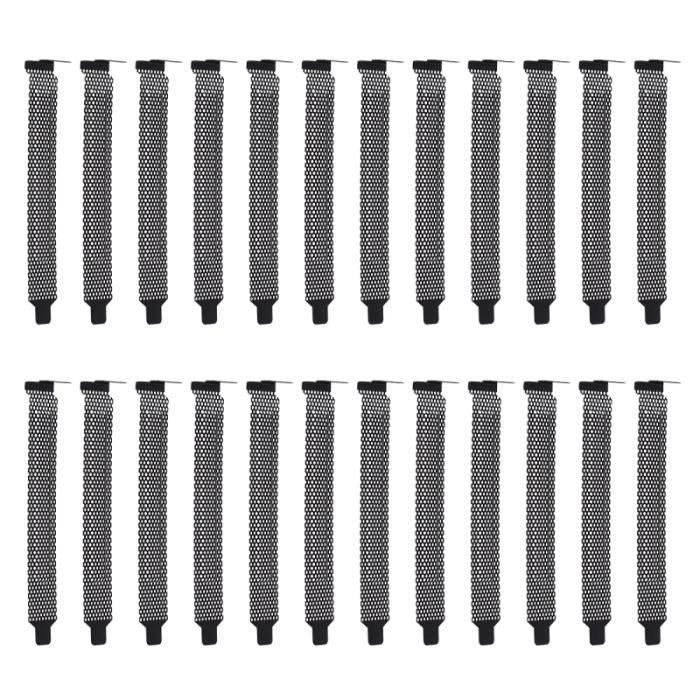 20pcs Metal Mesh Slot Slot Slot Slot Châssis Couvercle de la plaque de ...